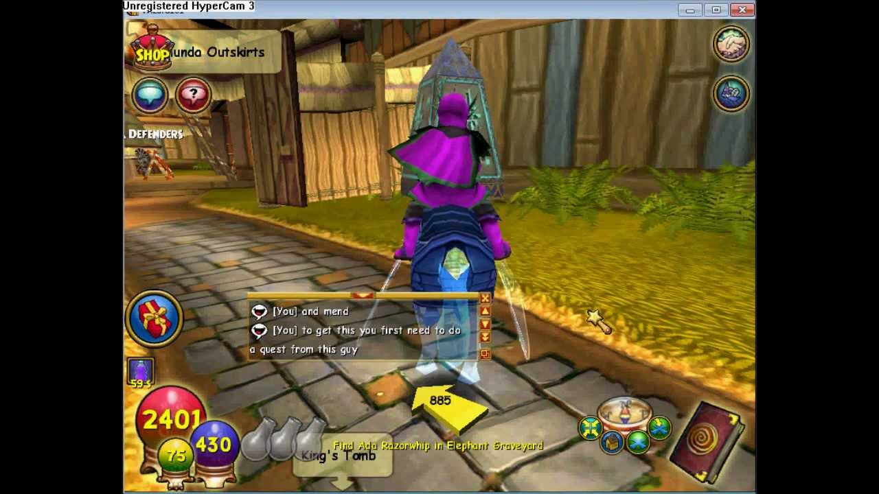 Wizard101-New astral spells. - YouTube