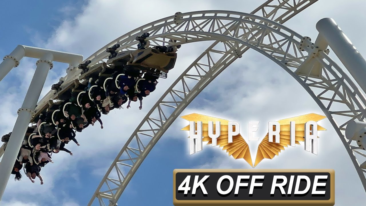 Hyperia (4K OFF Ride POV)- Thorpe Park, Chertsey, London, GB - YouTube