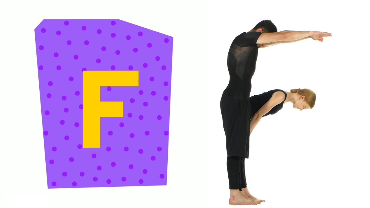 Human Alphabet 02 (A - Z) - YouTube