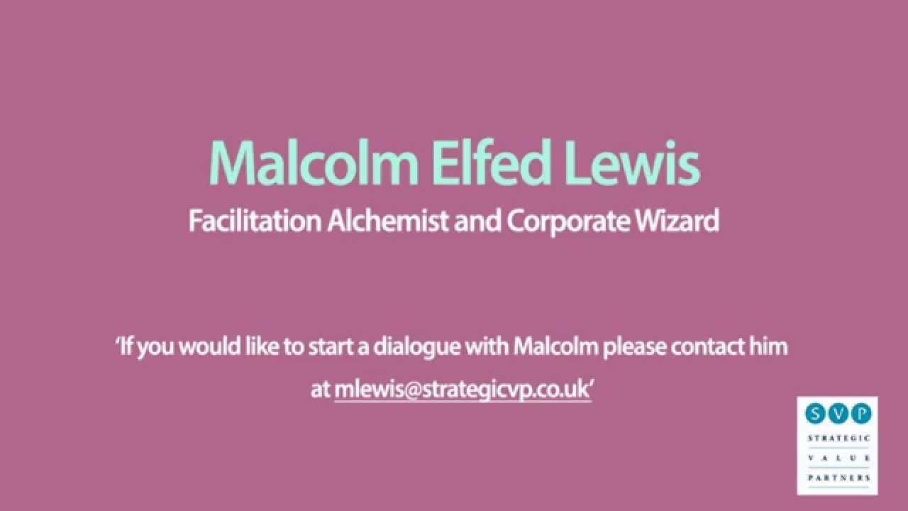 Malcolm Elfed Lewis. Working in the 'Space Between.' Series 1 Video 8 ...
