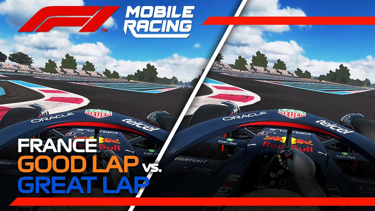 Good Lap VS Great Lap France | Official Car Event | F1 Mobile Racing ...