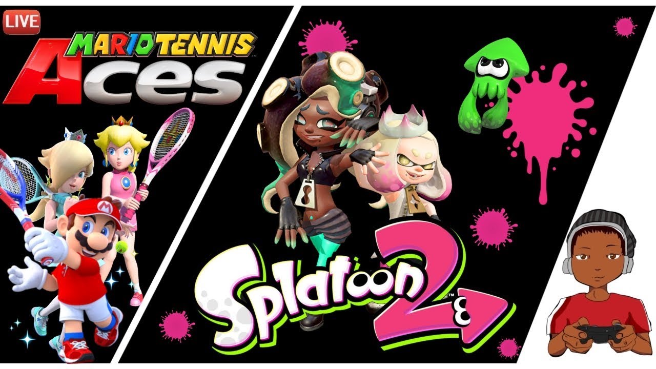 ViewtifulTV LIVE STREAMING: MARIO TENNIS ACES/SPLATOON 2 (w/viewers ...