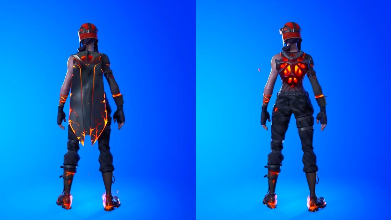 FORTNITE - BLAZE SKIN COMBOS - YouTube