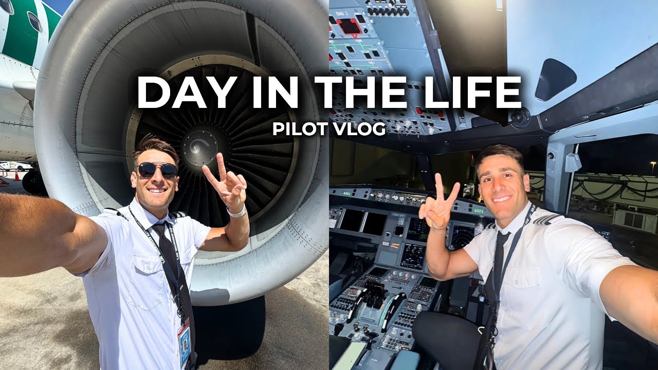 Pilot Day In The Life | Boston Overnight Trip - YouTube