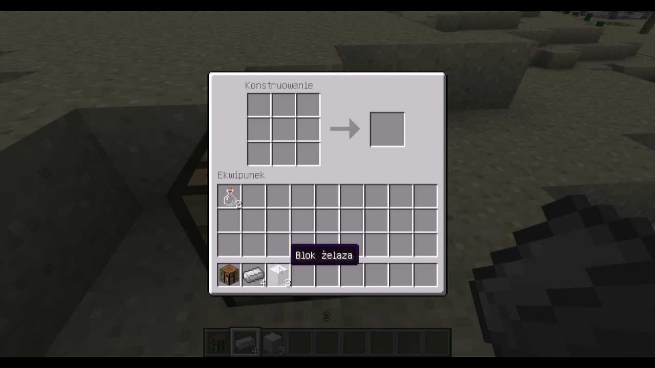Poradnik jak zrobic kowadlo w Minecraft - YouTube