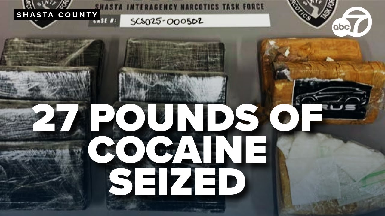 CHP traffic stop in Shasta County uncovers nearly 27 pounds of cocaine ...