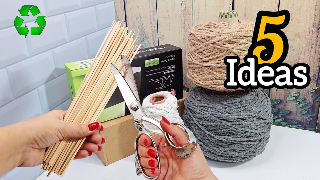 Oh my God! Super beautiful and cheap! 5 space-saving craft ideas from ...