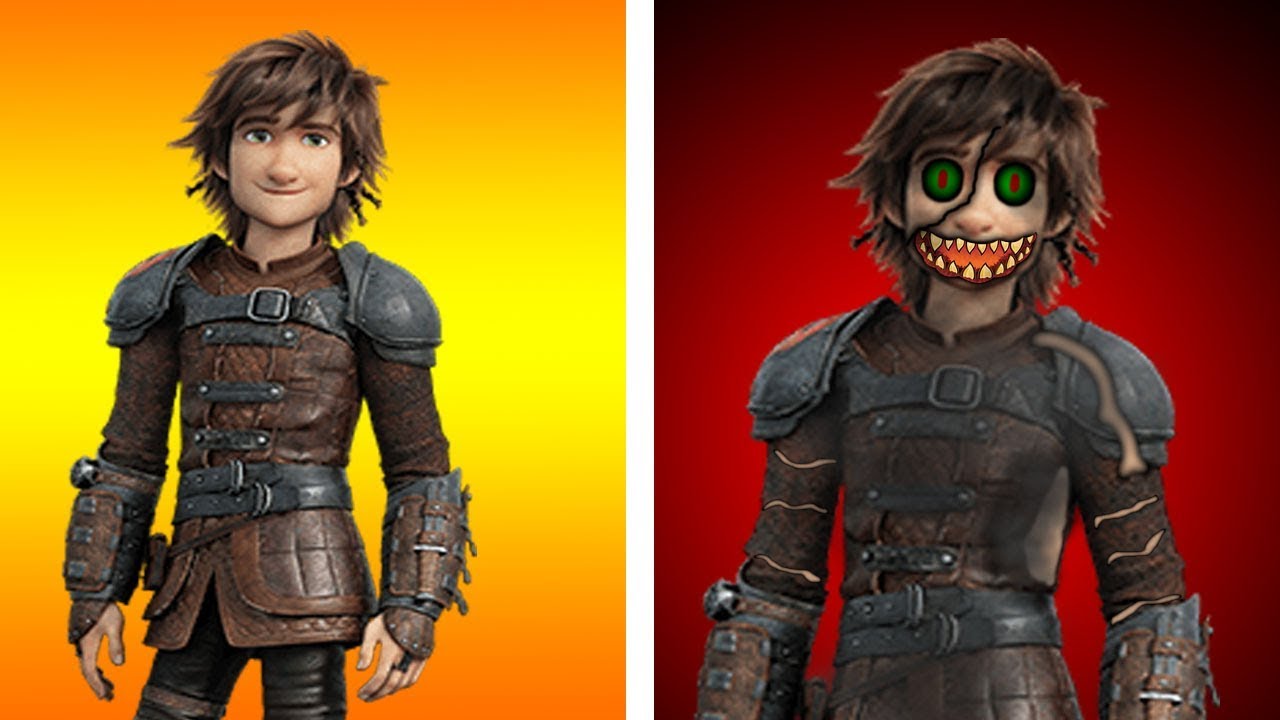 How to Train Your Dragon As Horror Version 😱😱😱 - YouTube