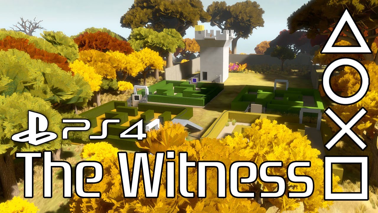 The Witness - PS4 REVEAL TRAILER! - YouTube