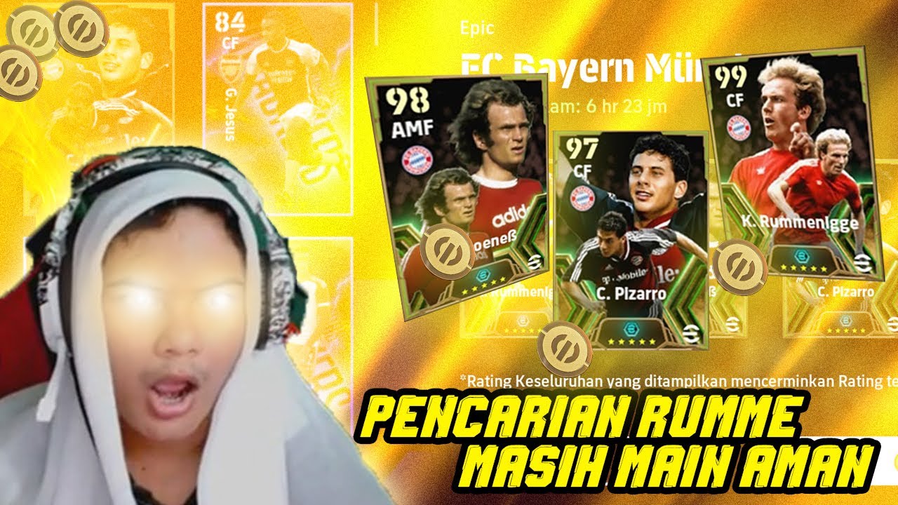 PENCARIAN RUMME PART 2 MENDALAMI KARAKTER RUMME EFOOTBALL 2024 MOBILE ...