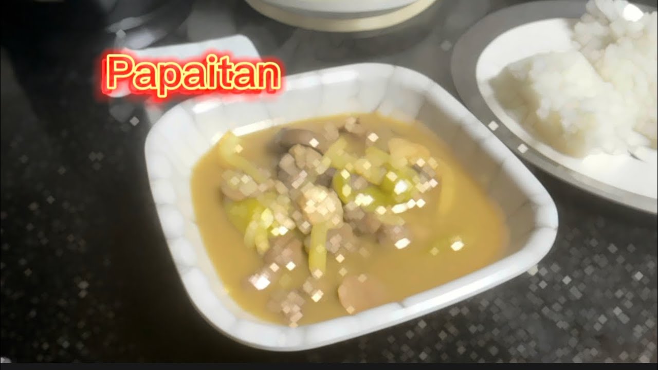 Papaitan for dinner - YouTube