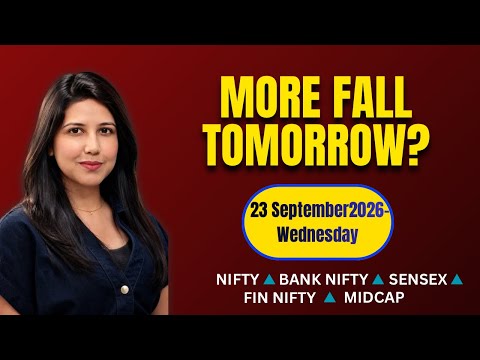 Nifty Tomorrow & Bank Nifty Analysis for 23 September 2026 | Sensex tomorrow | Payal Arora
