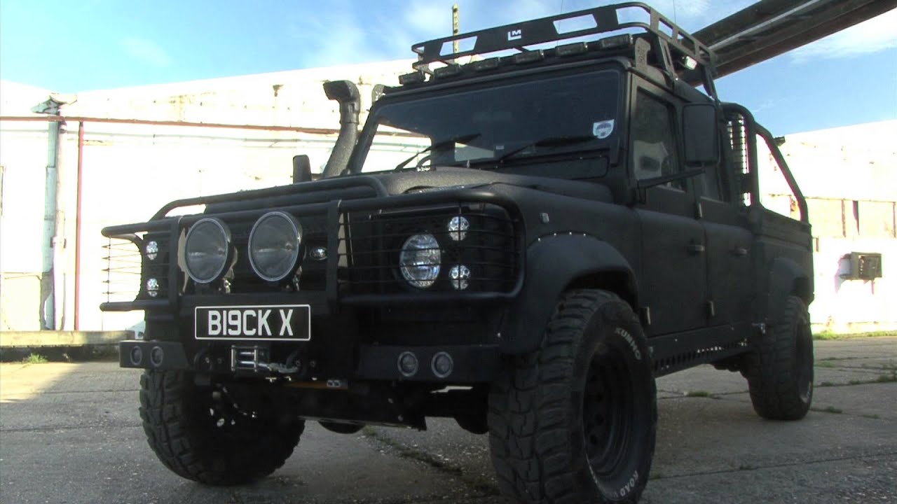 Blackline Land Rover Defender (Line X) Short Promo - YouTube