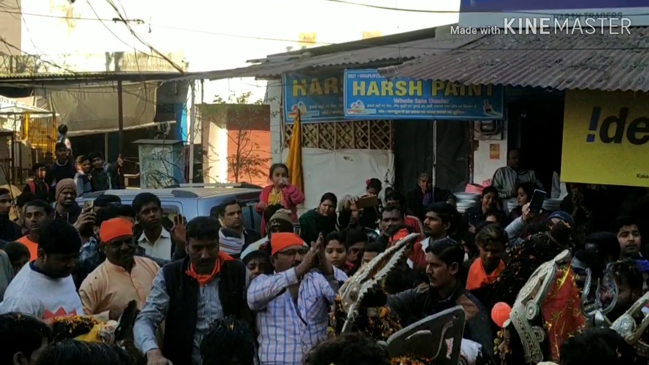#Meerut Mein Shastri Nagar #Mein Nikali Sawari Dhana Nagar Ghanta Baje ...