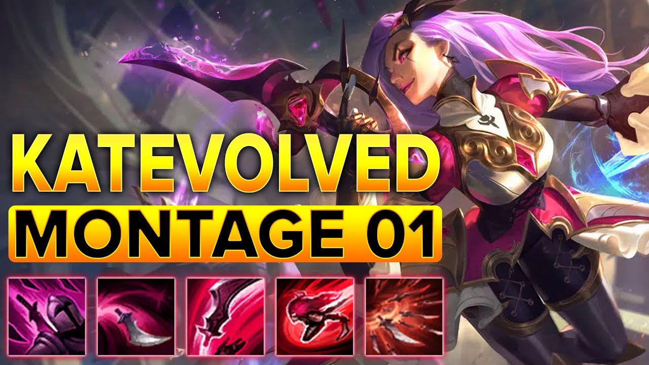 KatEvolved Katarina Montage Season 11 - Best Katarina Plays 2021 - YouTube