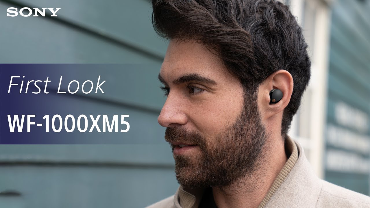 FIRST LOOK: Sony WF-1000X M5 Truly Wireless Earbuds - YouTube