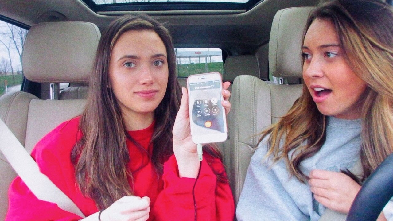 DRIVING WITH HANNAH AND PAIGE - YouTube