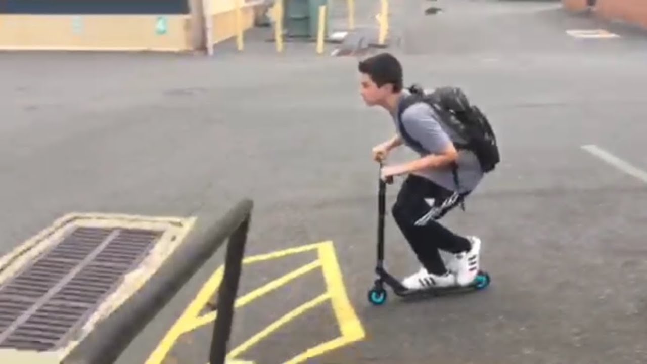 Best Scooter Street Spot - YouTube