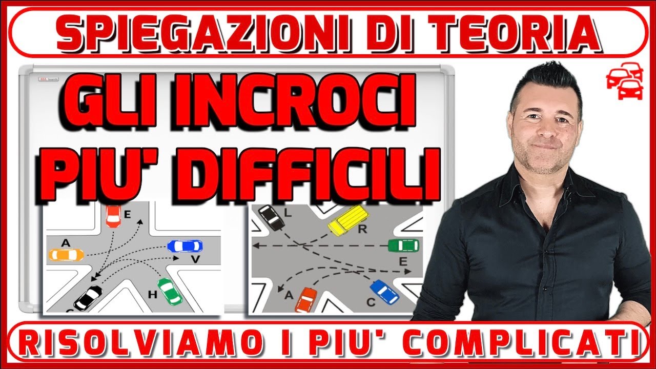 GLI INCROCI PIU’ DIFFICILI - PER NON SBAGLIARLI ALL’ESAME TEORICO PER ...