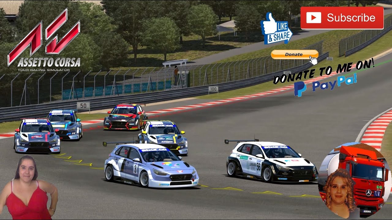 Assetto Corsa Hyundai i30 N TCR TCR Italy 2021 Livery Mega Pack Test ...