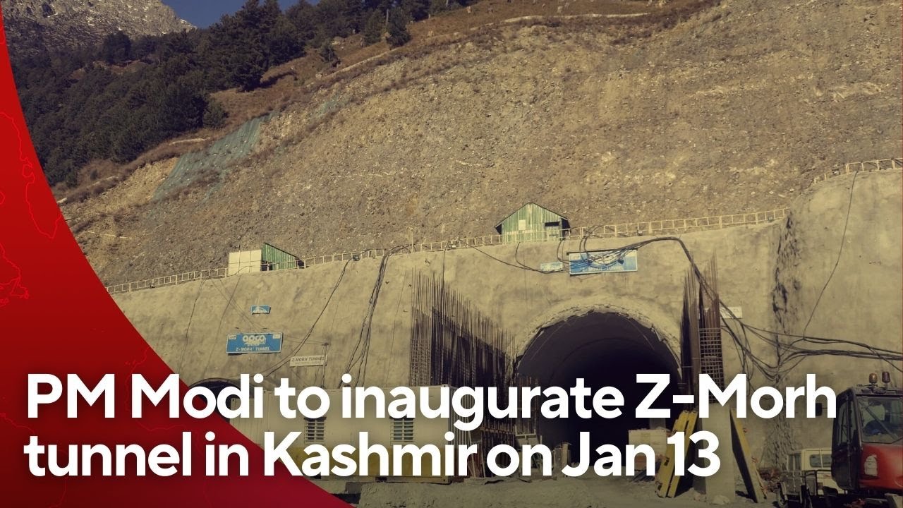 PM Modi to inaugurate Z-Morh tunnel in Kashmir - YouTube