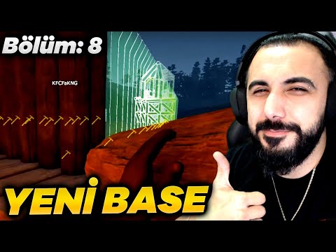 YENİ VE DAHA BÜYÜK BASE YAPIYORUZ!! THE FOREST (Bölüm: 8) | Barış Can