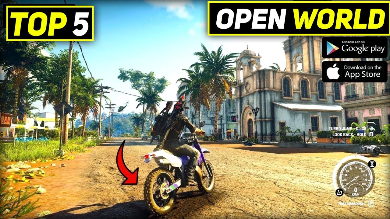 I Found!!😮 Top 10 Realistic OPEN WORLD Games for Android/Ios🔥| Best High Graphics Games for ...