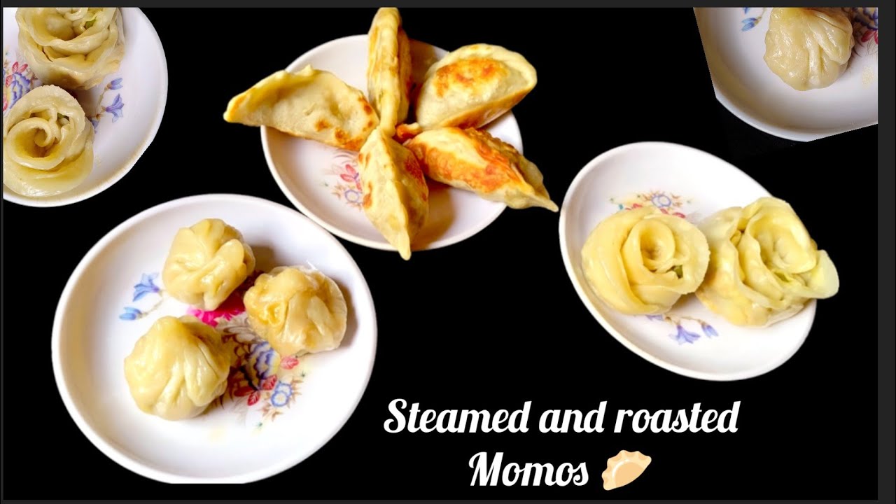 steamed and roasted veg momos in tamil || veg dumblings || Street food ...