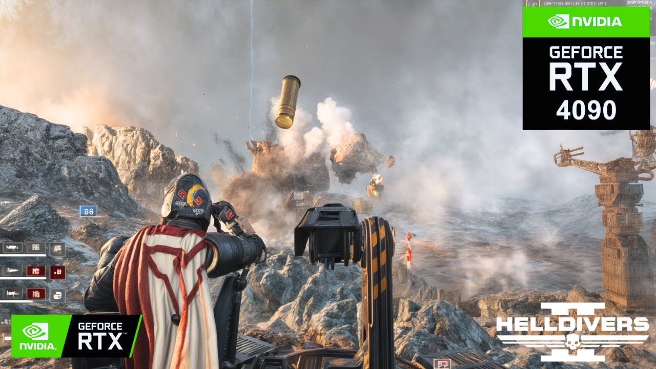 HELLDIVERS 2: ANTI-TANK EMPLACEMENT on RTX 4090 24GB (4K Maximum Graphics) - YouTube