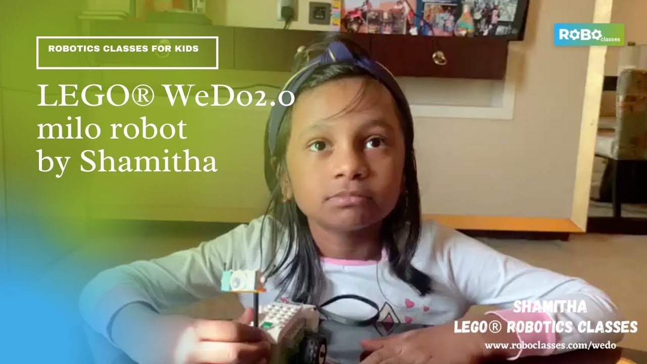 LEGO® WeDo2.0 milo robot by Shamitha - YouTube