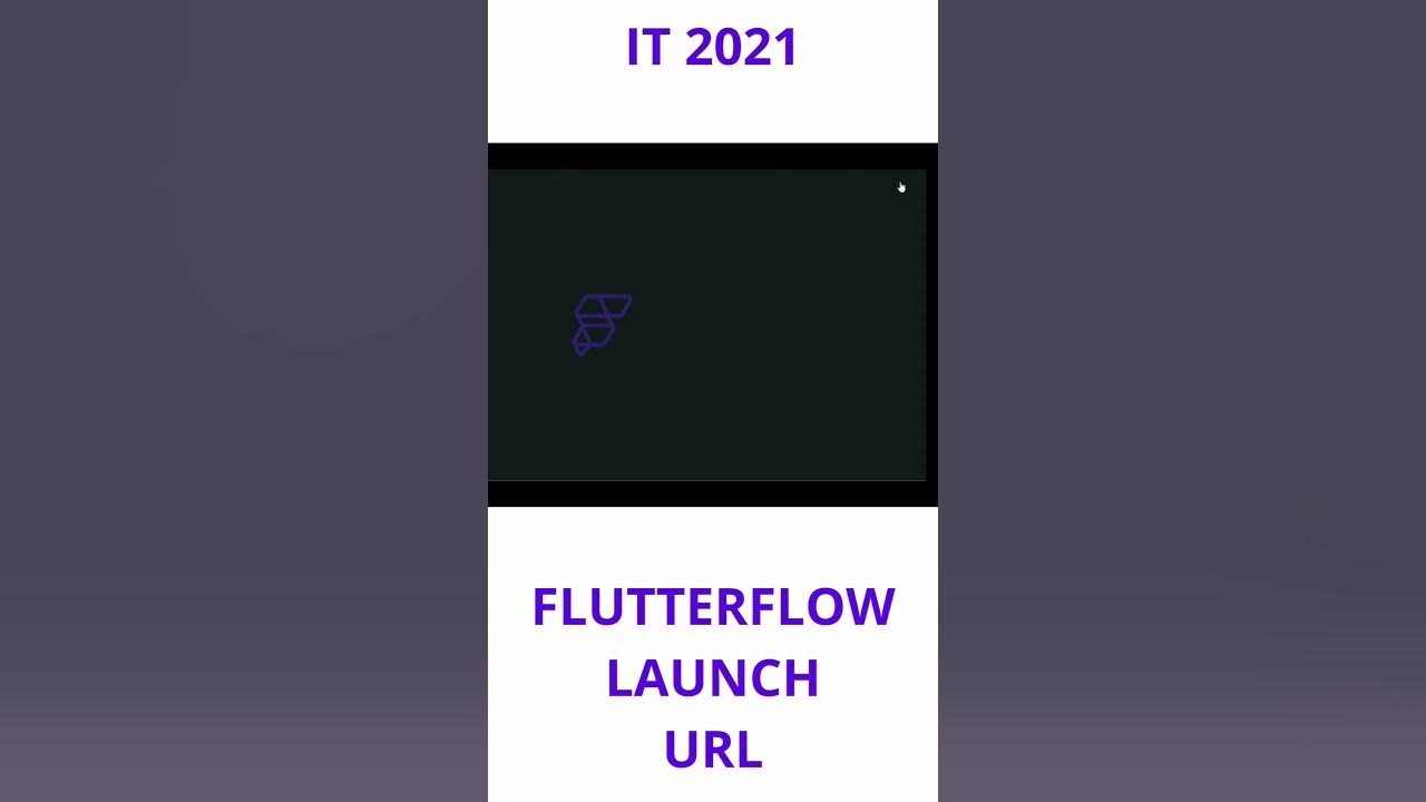 FLUTTERFLOW - LAUNCH URL #flutter #flutterflow #videotutorial #shorts - YouTube