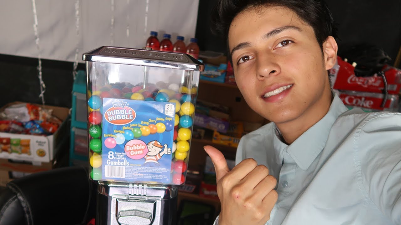 Starting A Gumball Machine Business At 18 Years Old! // 50k GIVEAWAY ...