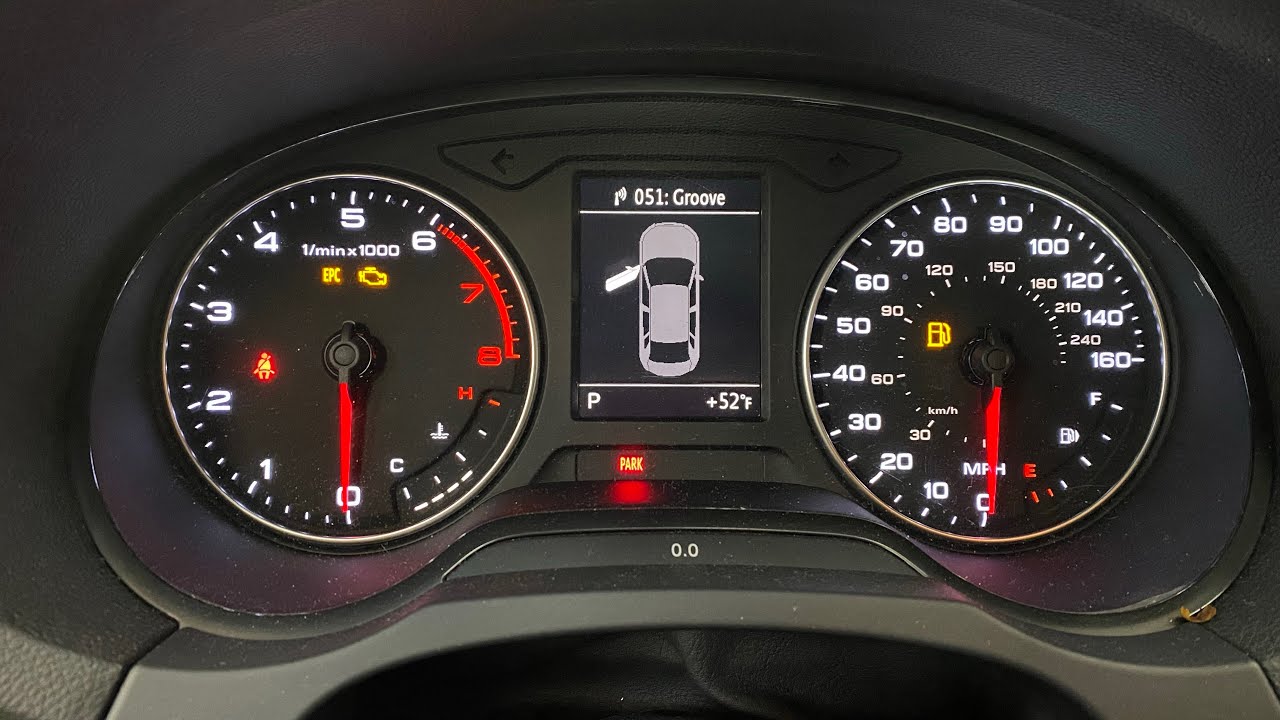 Audi A3 fuel gauge not working. - YouTube
