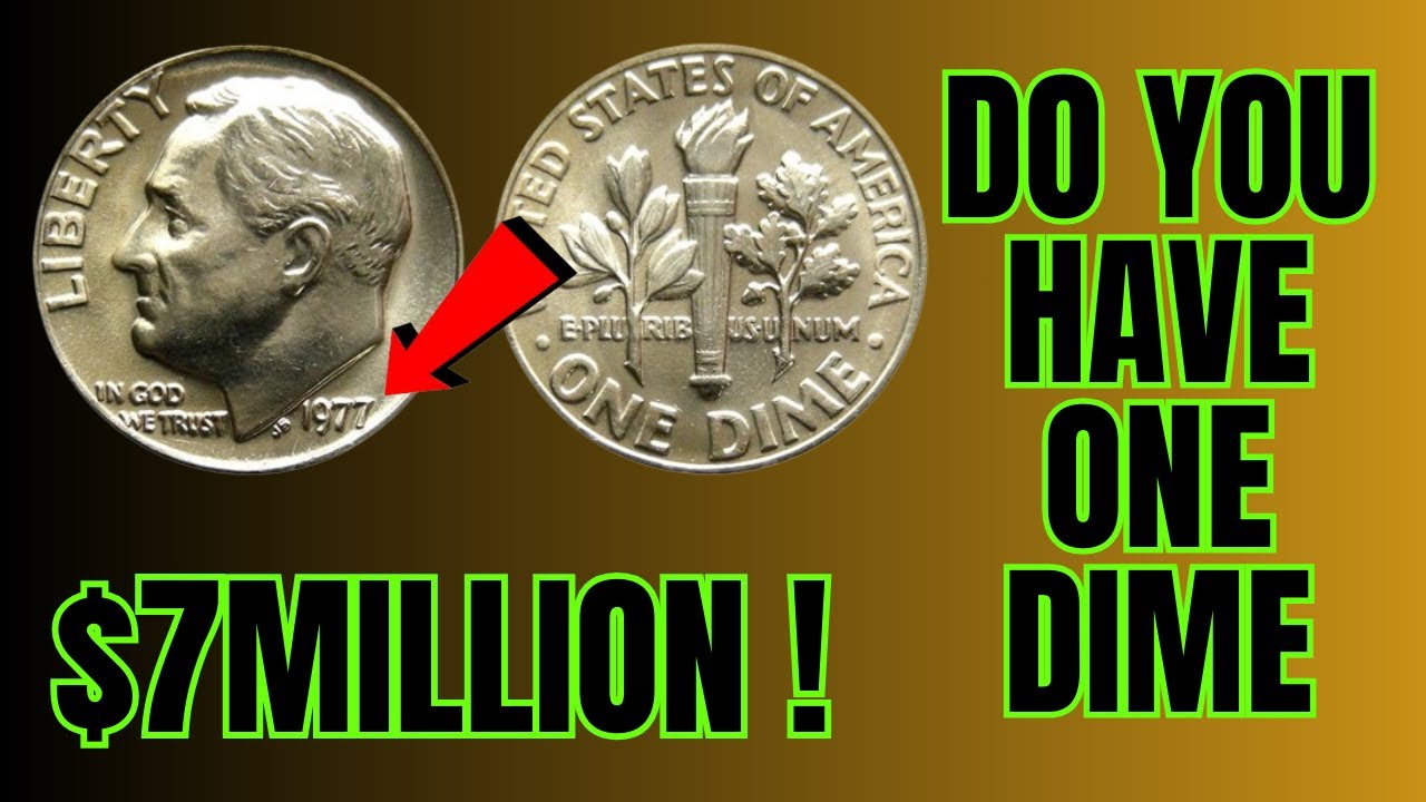 EXPENSIVE ULTRA RARE One Dime 1973 Most Valuable One Dime Worth UP $4million Coins worth money ...