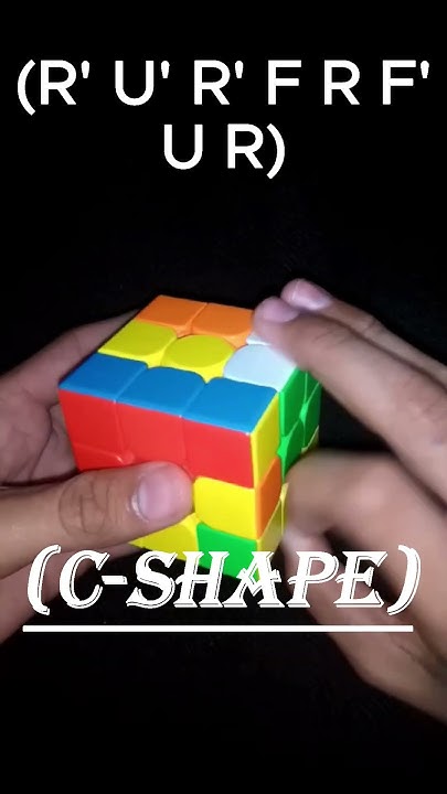 C-Shape on 3x3 cube (part 01) by cubing 2.0 (shorts) #rubikscubes #rubikscube #rubikscuberobot ...