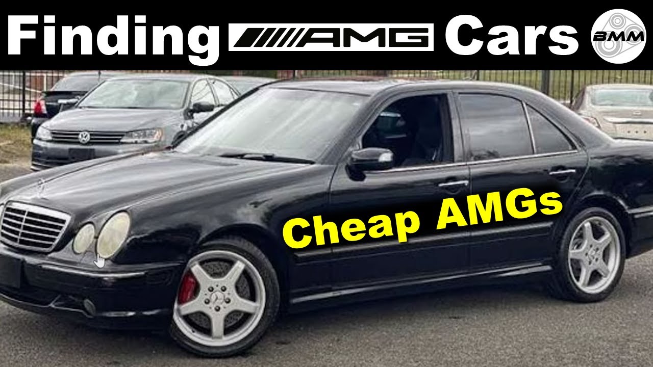 Cheap AMG Cars For Sale - YouTube