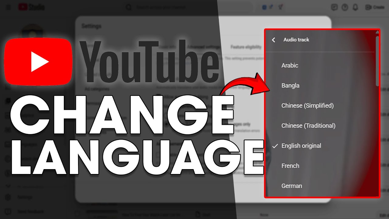 How To Change Audio Track Language of YouTube Videos (2026) - YouTube
