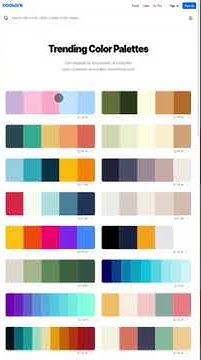 Best way to select color palettes for you website! | Tips for FrontEnd ...