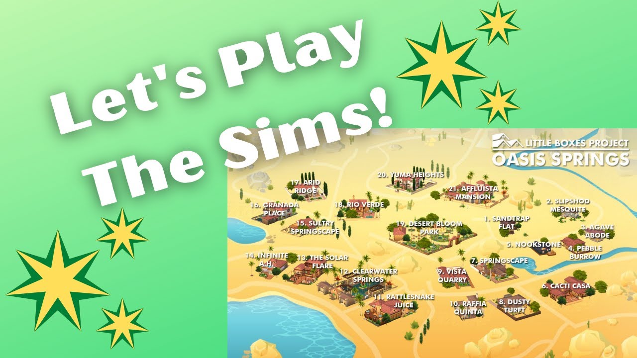 Let's Play The Sims 4 - Little Boxes Project Save File - YouTube