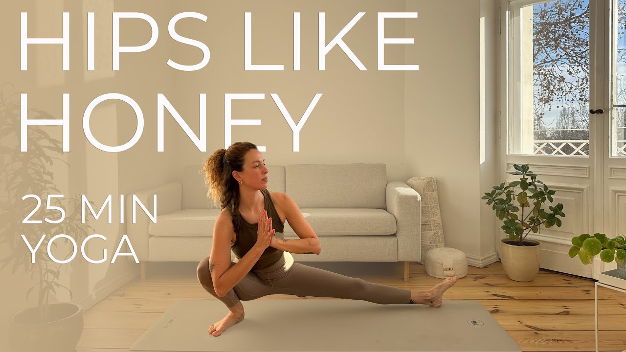 Yoga Flow for Open Hips | 25 Min Vinyasa Flow Yoga - YouTube