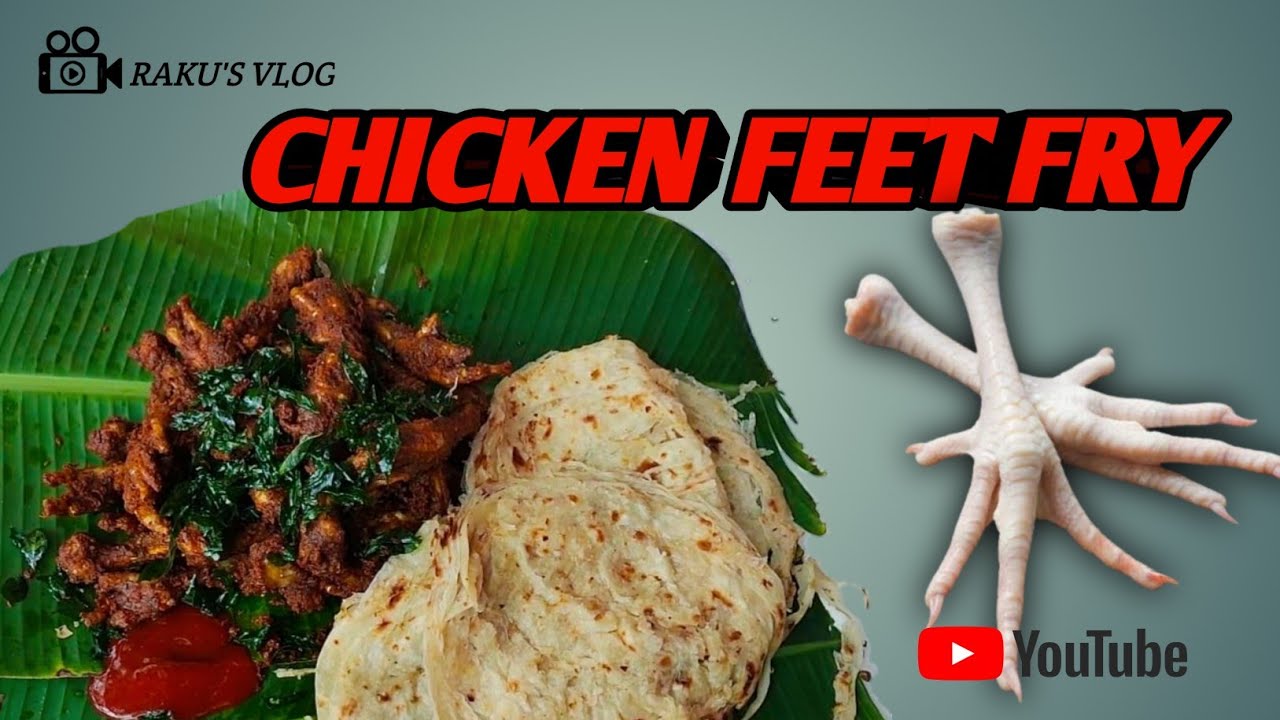 chicken feet fry/crispy chicken fry/chicken leg fry/kozhikkal fry ...