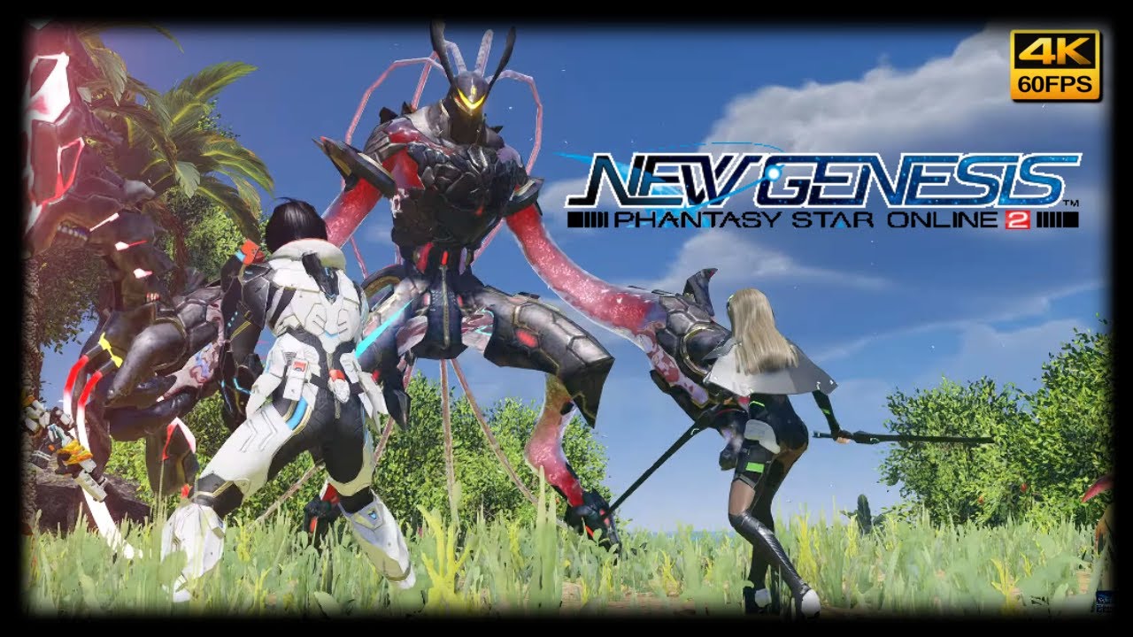 Phantasy Star Online 2 New Genesis | First Minutes - Gameplay [4K 60FPS ...