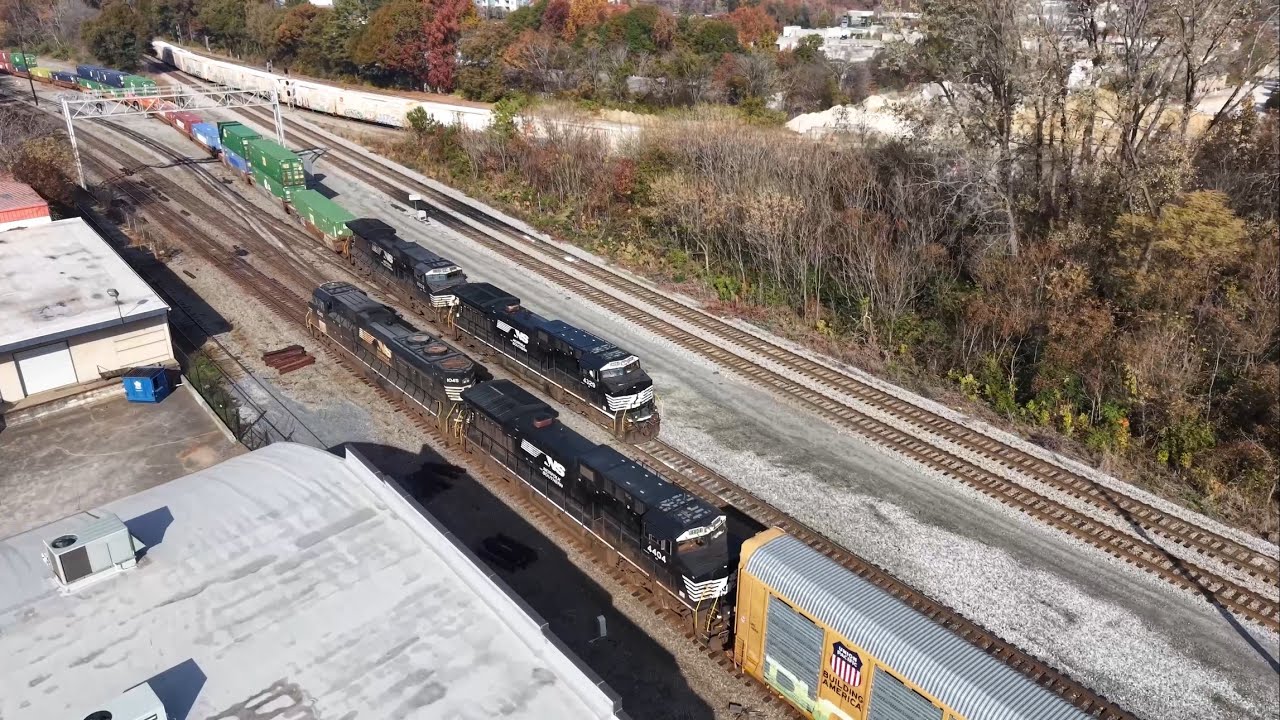 The Morning Transfer, a High Rail, a Local, a Freight and a Stack Log ...