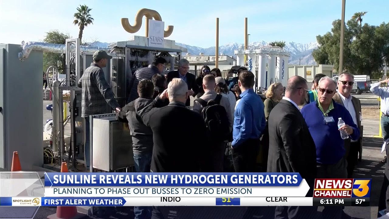 SoCalGas unveils innovative hydrogen refueling system for SunLine buses ...