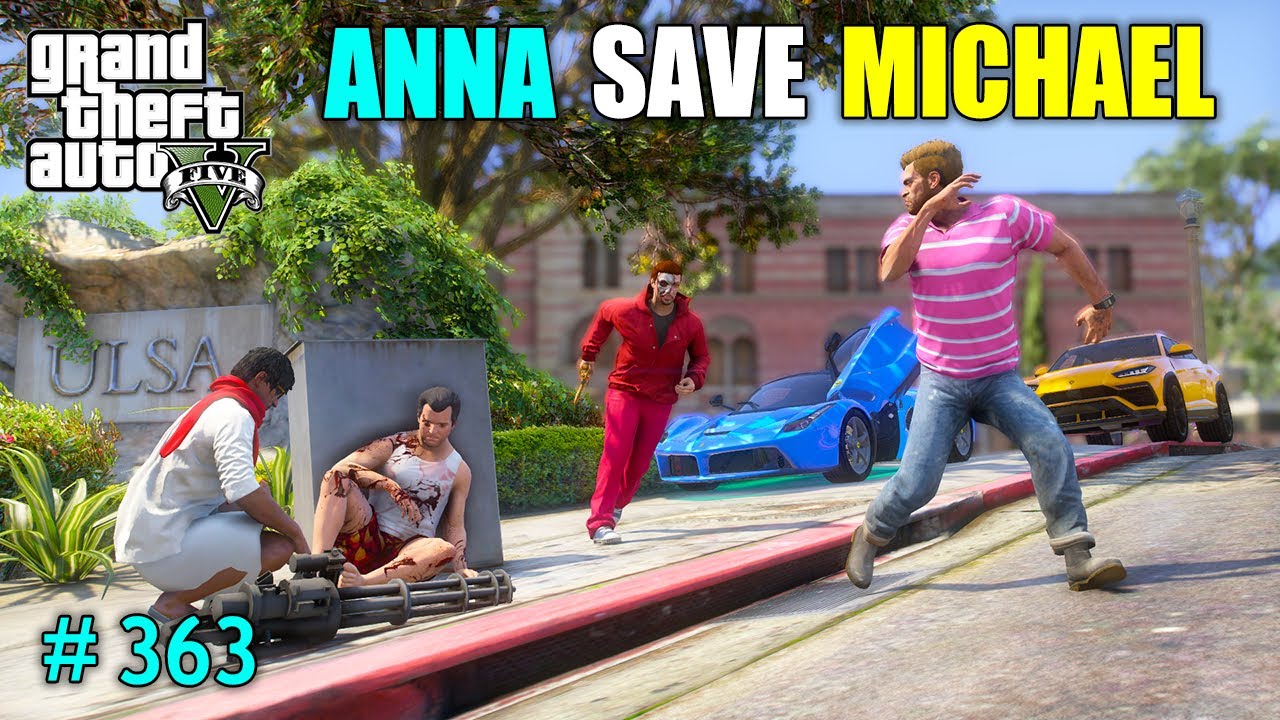 ANNA & CRIMINAL SAVE MICHAEL FROM TREVOR | GTA V GAMEPLAY #363 - YouTube