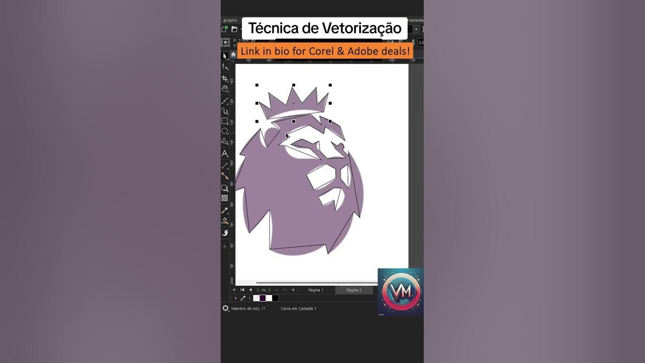 Suitable for Corel and Illustrator Simple vectorization technique # ...