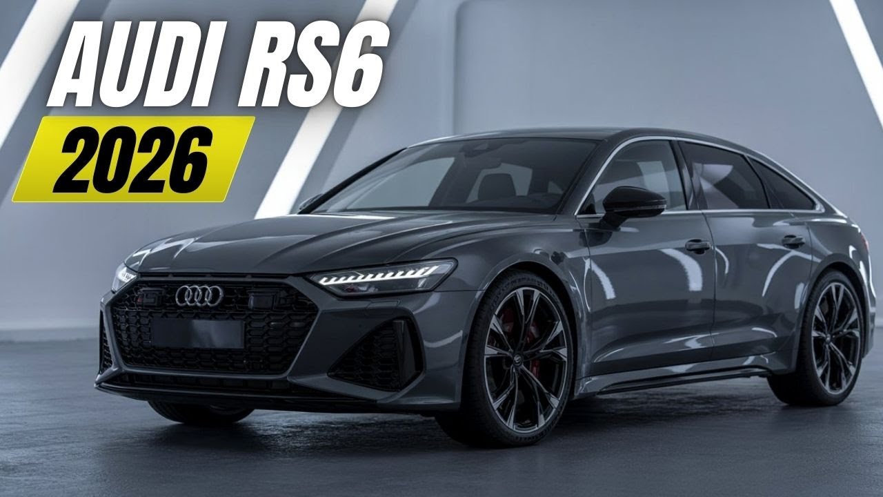 New 2026 Audi RS6 Revealed - Exterior, Interior, and Features - YouTube
