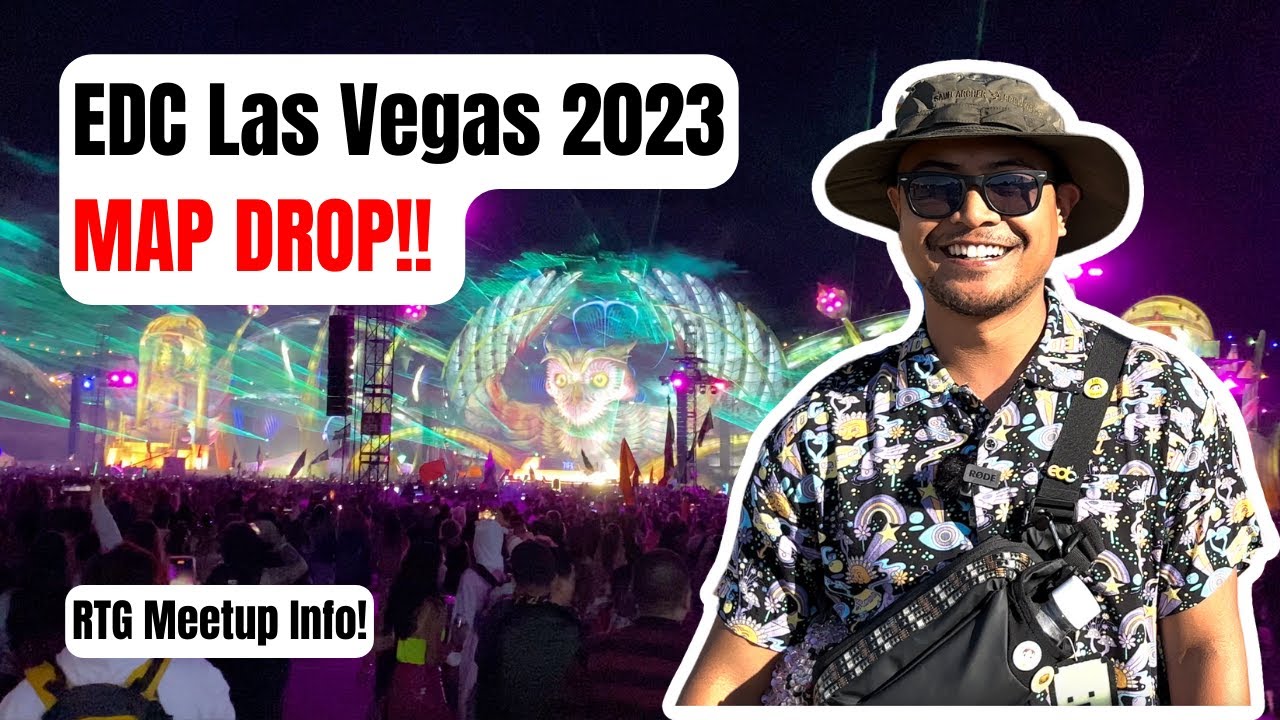 EDC Las Vegas 2023 MAP DROP!! Live Q&A | MEETUP INFO! - YouTube