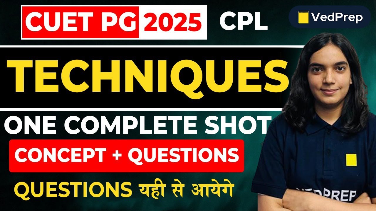 CUET PG 2025 Preparation | CUET PG Master Techniques for CPL – Complete Concepts & Questions ...