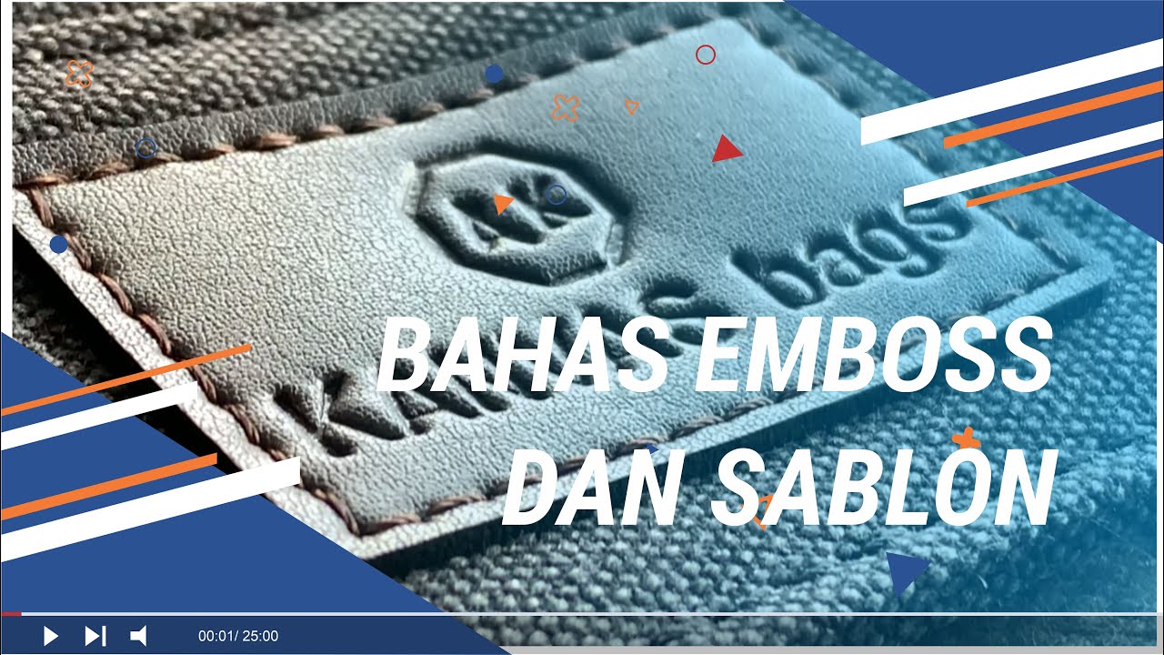Emboss? Sablon? - YouTube
